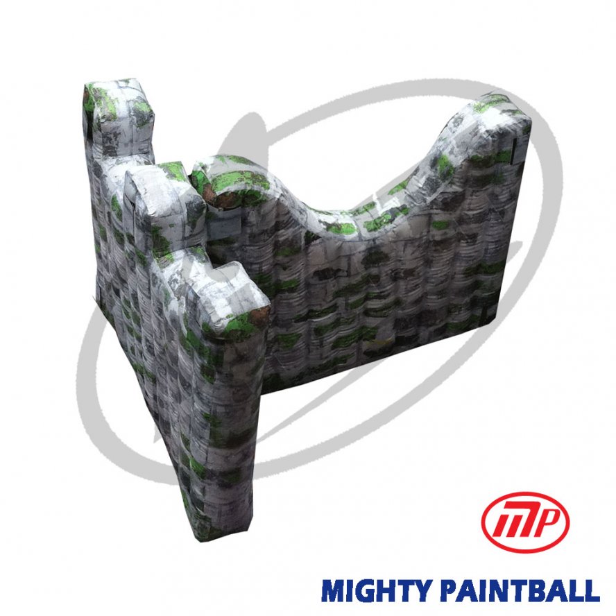 scenario bunker - Walls Combo 01- T Shape - T ShapeAssembled by 1H- 1G ...